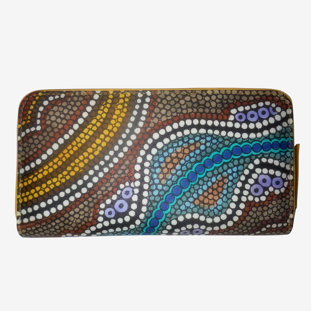 X 4558 / B - Hand Painted Wallets - Exel Fashions